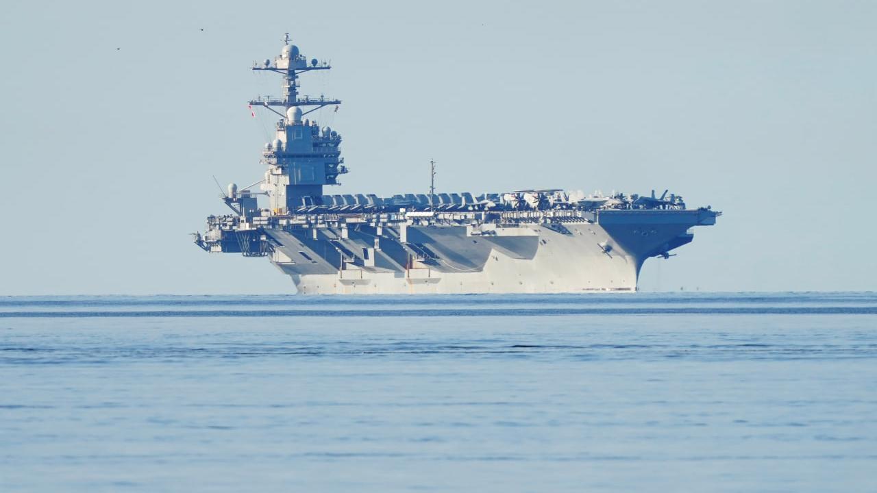 Pentagon: USS Gerald R. Ford uçak gemisi, İran'a yönelik saldırılar ...